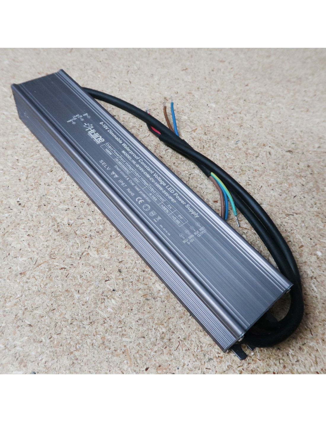 0-10V, 1-10V LED Dimmable Driver 24V PWM 100W 24V