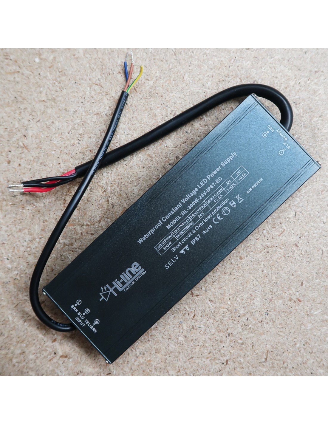 LED Driver 300W 24V high efficiency & power factor