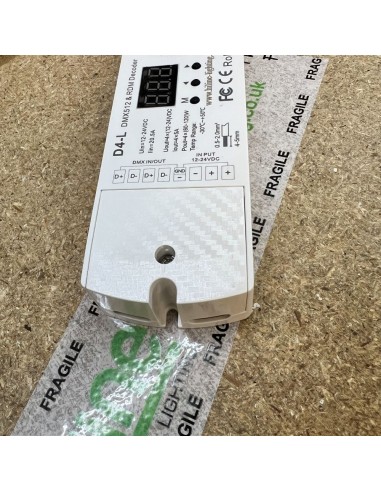 D4-L DMX512 RGBW LED Controller | 4-Channel Constant Voltage, RDM Support
